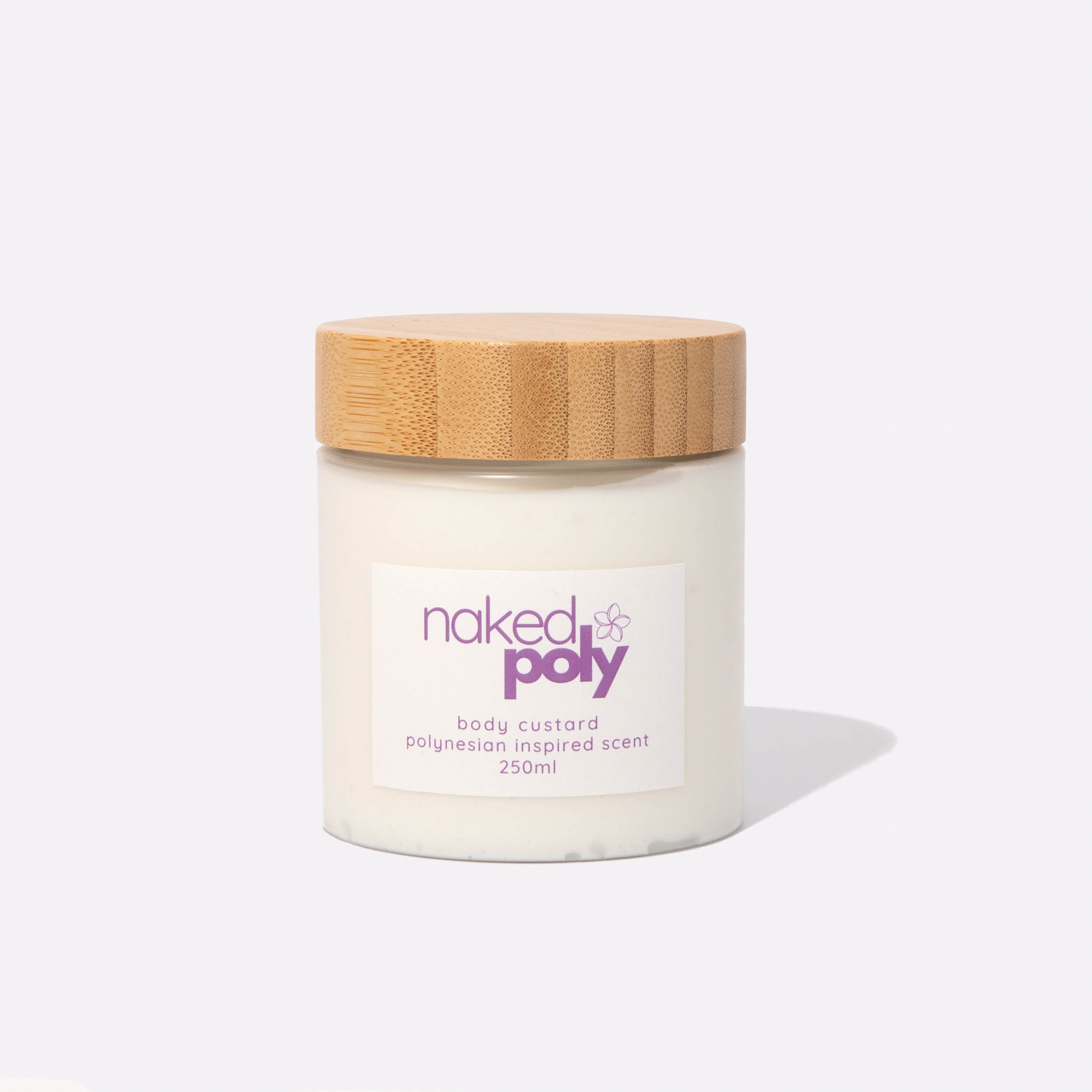 Polynesian inspired body products - body butter, custard & sugar scrub ...